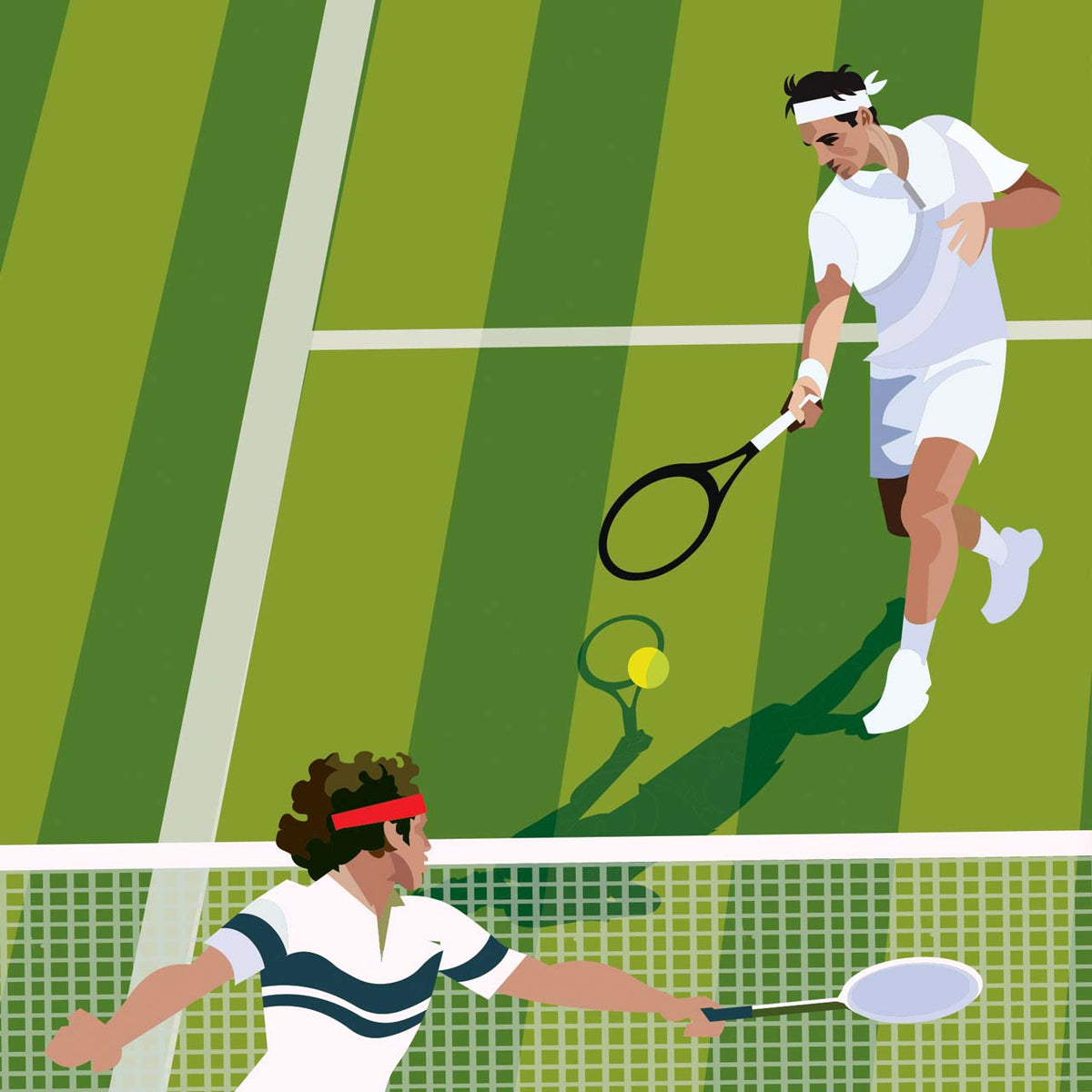 WIMBLEDON PLAYS TENNIS – Pierpaolo Rovero
